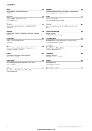 Getting the Deal Through: Merger Control 2019 | PDF