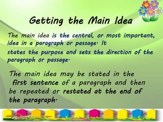 Getting the Main Idea Activity.pptx