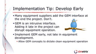 Getting the most from the gem standard | PPT