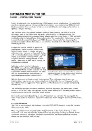 Getting the Most out of RDS | PDF