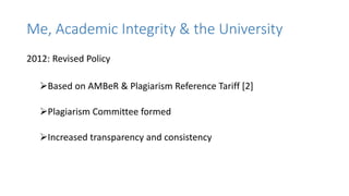 Getting the most out of turnitin: support for your academic integrity ...