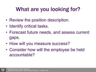 Hiring and Onboarding - "Getting the Right People in the Door" | PPTX