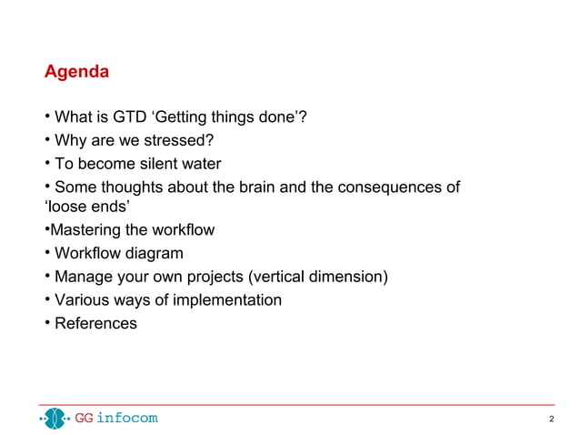 Getting things done | PPT