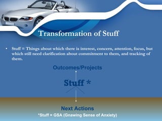 Getting things done® overview | PPT | Science
