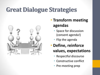 Getting to Great Dialogue | PPTX | Education