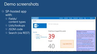 Getting to grips with SharePoint 2013 apps - Chris O'Brien | PPTX | Computer Software and ...