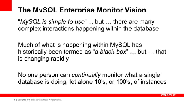 Getting to Know MySQL Enterprise Monitor | PPT