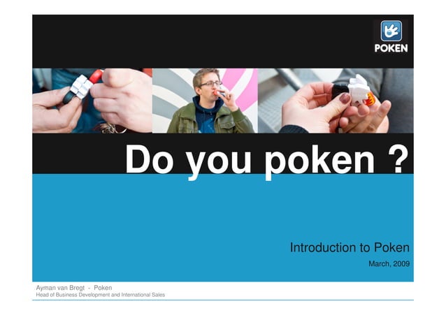 Get to know Poken | Do You Poken? | PDF | Internet | Computing