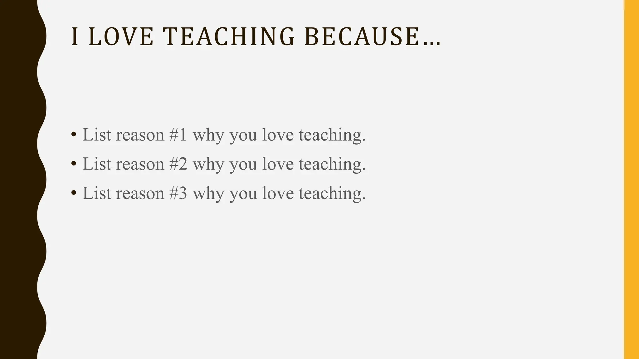 Getting to know your teacher.pptx this is the ppt | PPTX
