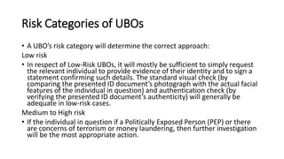 Getting to know your UBOs | PPTX