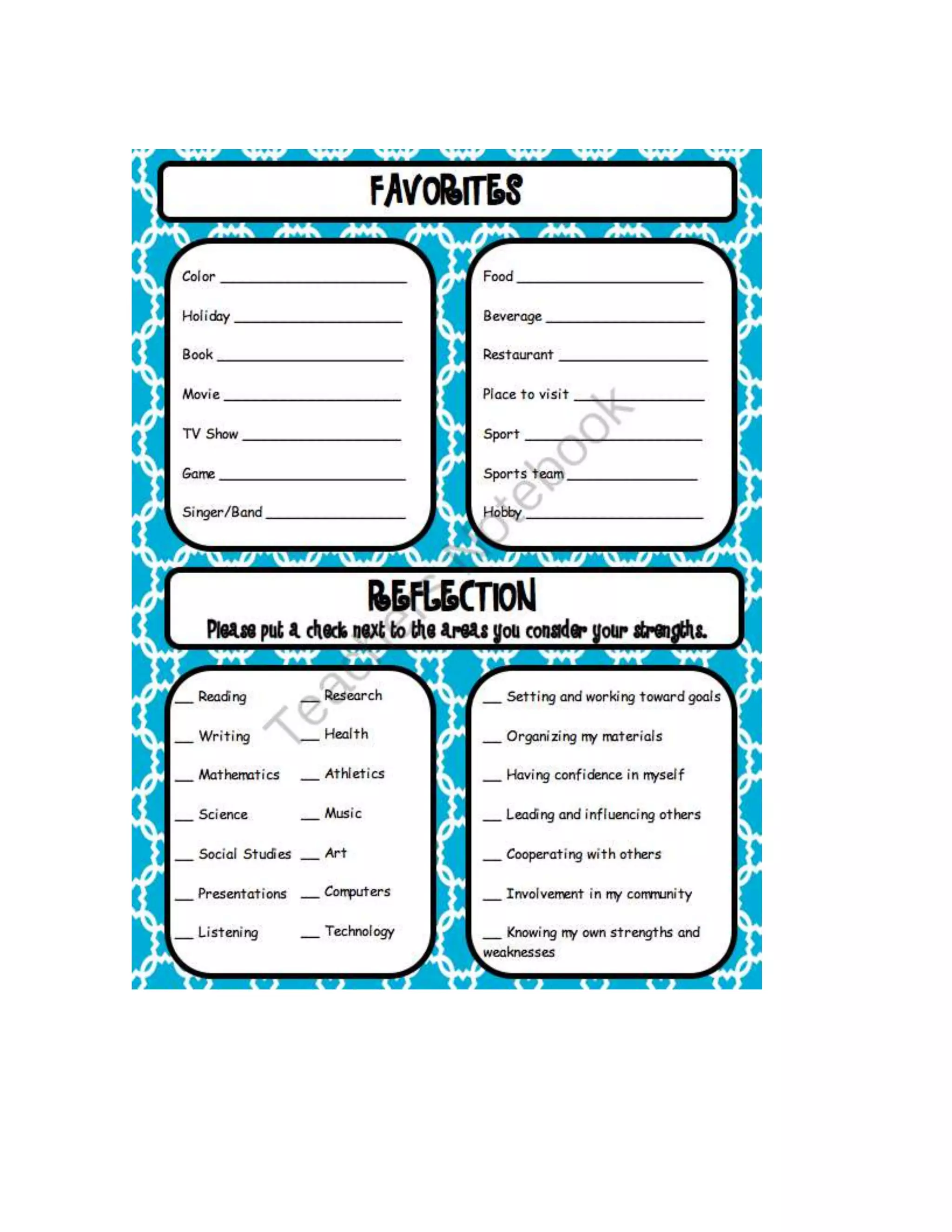 Getting to know you | DOCX