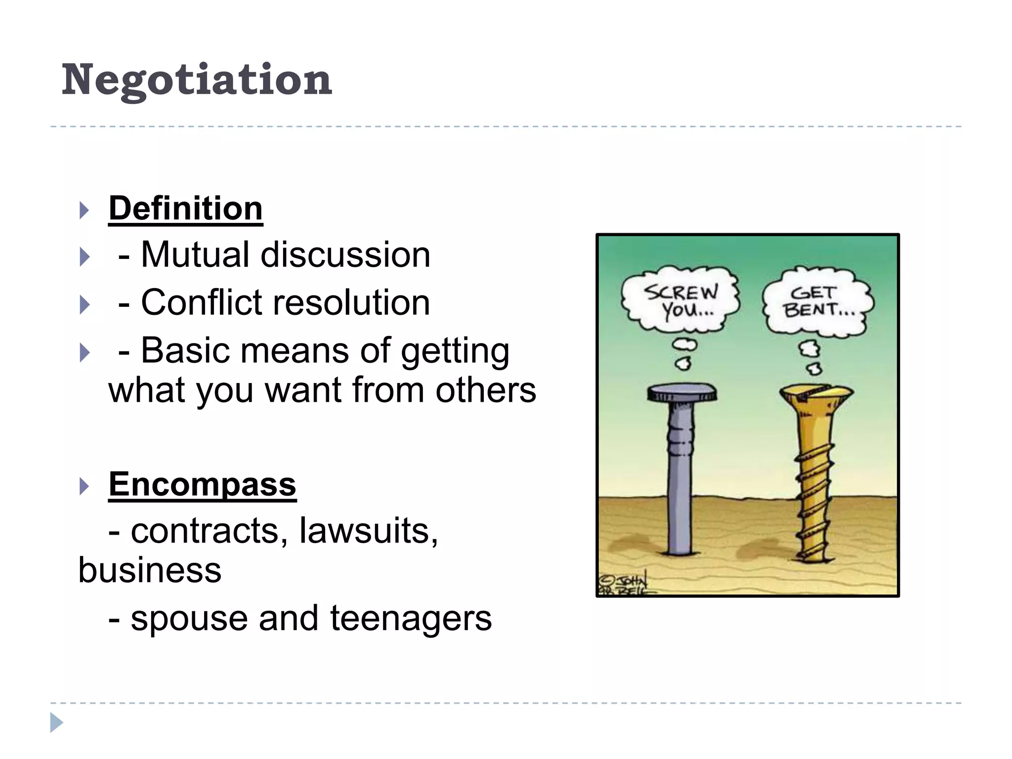 Getting To Yes | PPTX