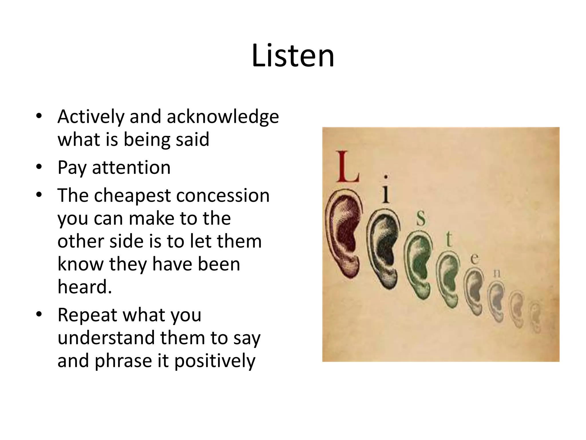 Negotiations: Separate the People from the Problem | PPT