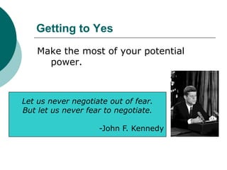 Getting To Yes - Negotiating Agreement Without Giving In | PPTX