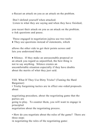 Getting To Yes Negotiating Agreement Without Giving In B.docx