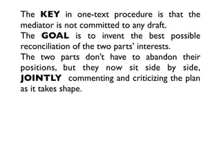 Getting to yes presentation | KEY