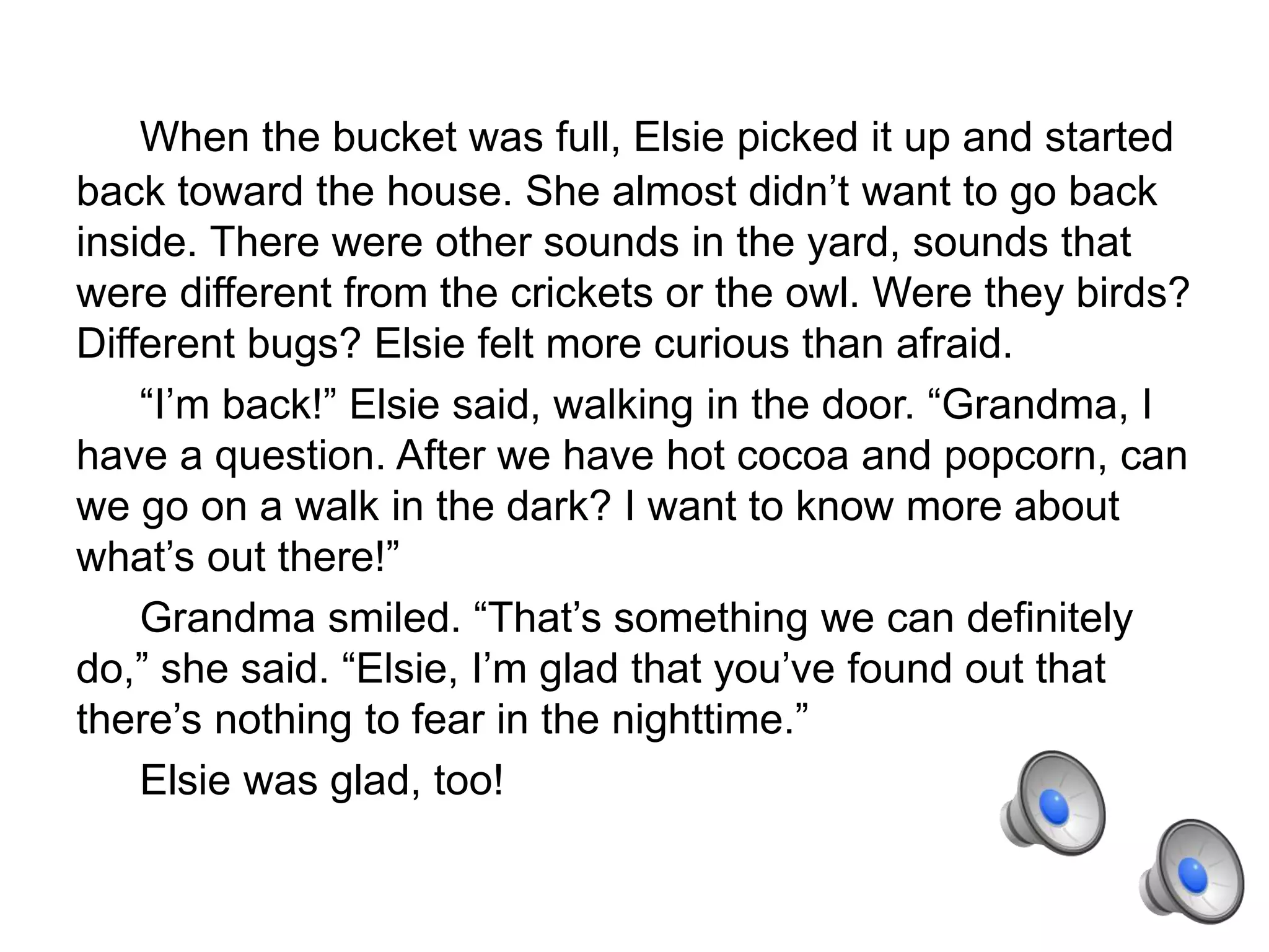 Getting Used to the Dark: Short Story | PPT