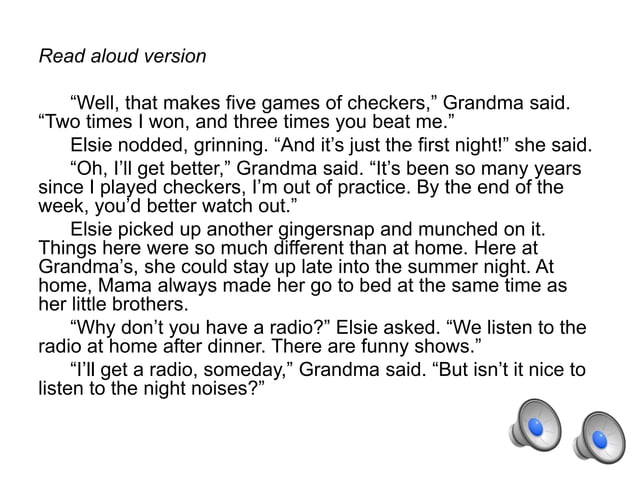 Getting Used to the Dark: Short Story | PPT