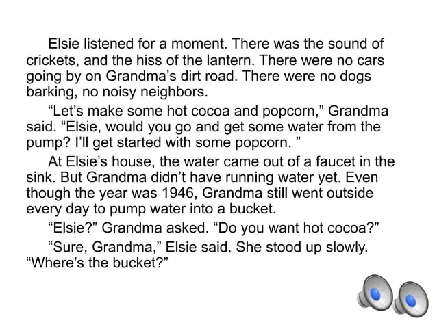 Getting Used to the Dark: Short Story | PPT