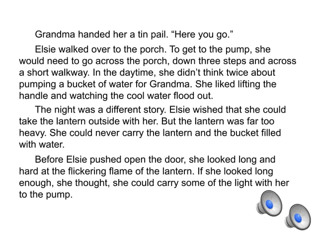 Getting Used to the Dark: Short Story | PPT