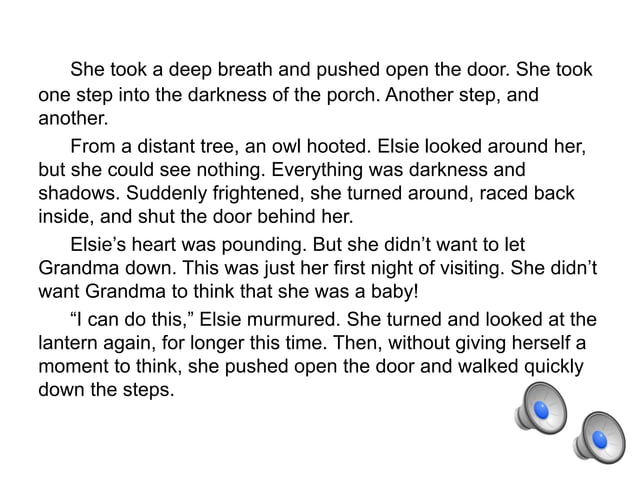 Getting Used to the Dark: Short Story | PPT