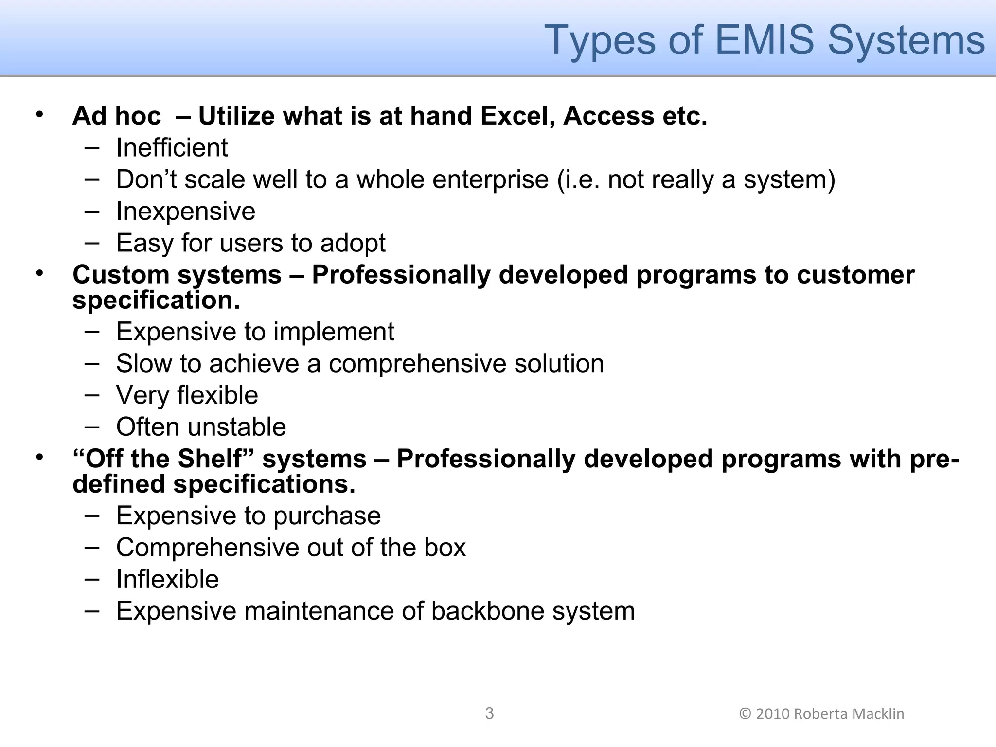 Successful EMIS Implementation - Gaining User Acceptance | PPT