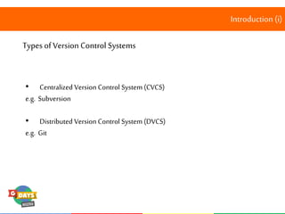 Getting with GIT | PPT