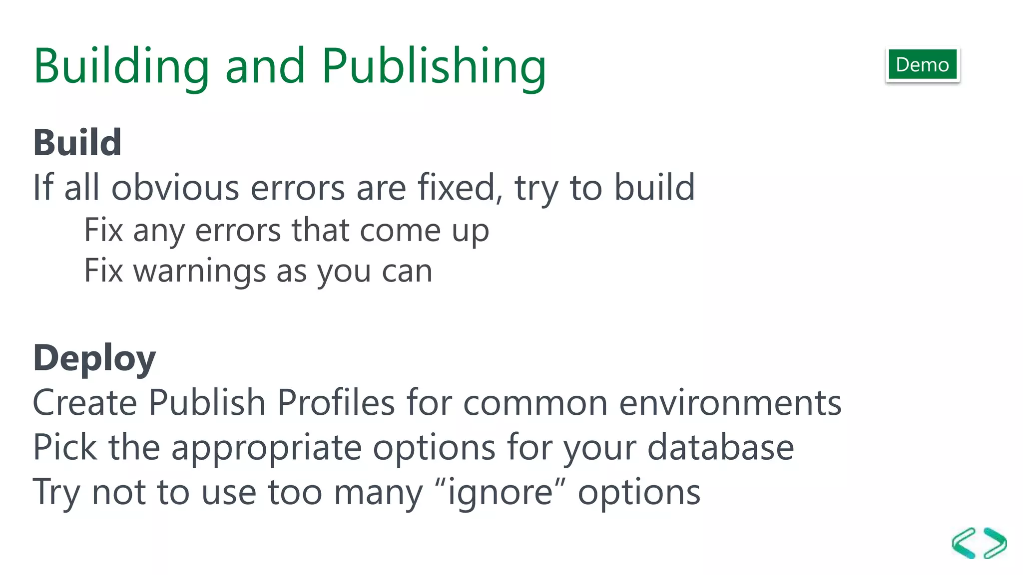 Getting Your DB Schema Under Control With SSDT.pptx