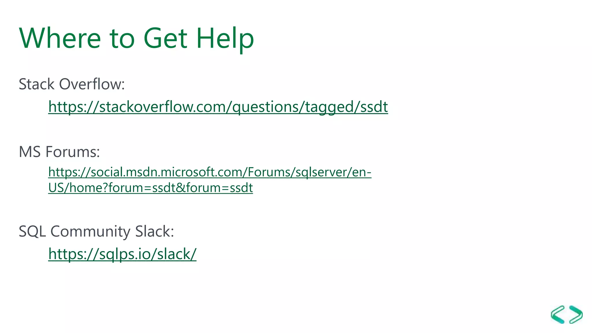 Getting Your DB Schema Under Control With SSDT.pptx