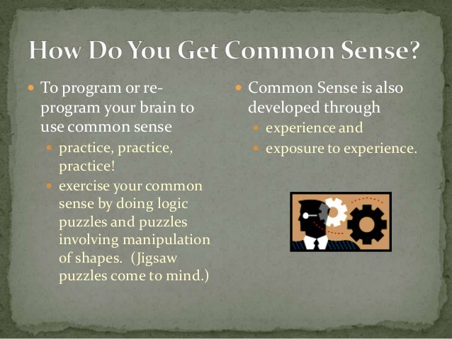 Getting Your Employees to Use Common Sense