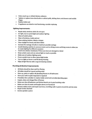 Getting your home ready to sell checklist | PDF