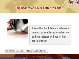 Getting your manuscript published -- what reviewers and editors want | PPT