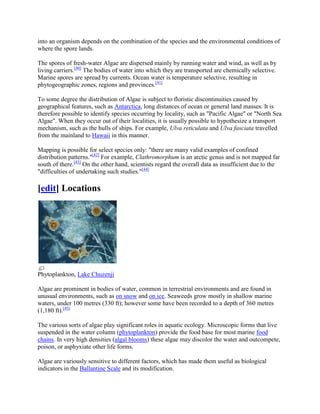 Get to know algae | PDF