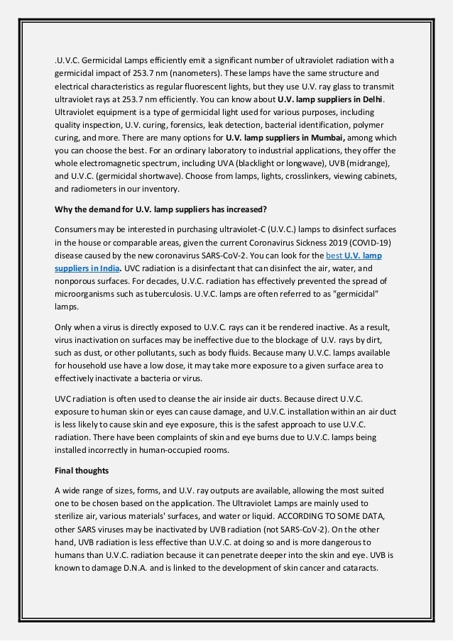 Get to know in detail about U | PDF