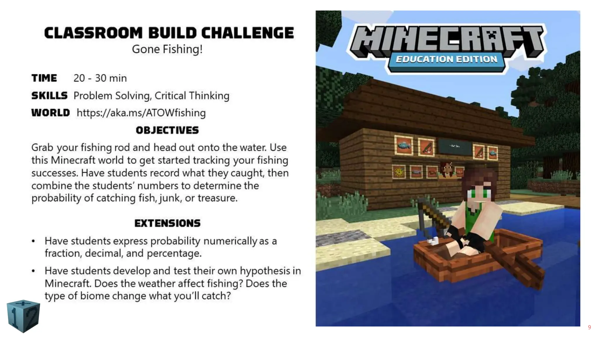 Get to Know Minecraft. A guide to using Minecraft in Education | PPTX