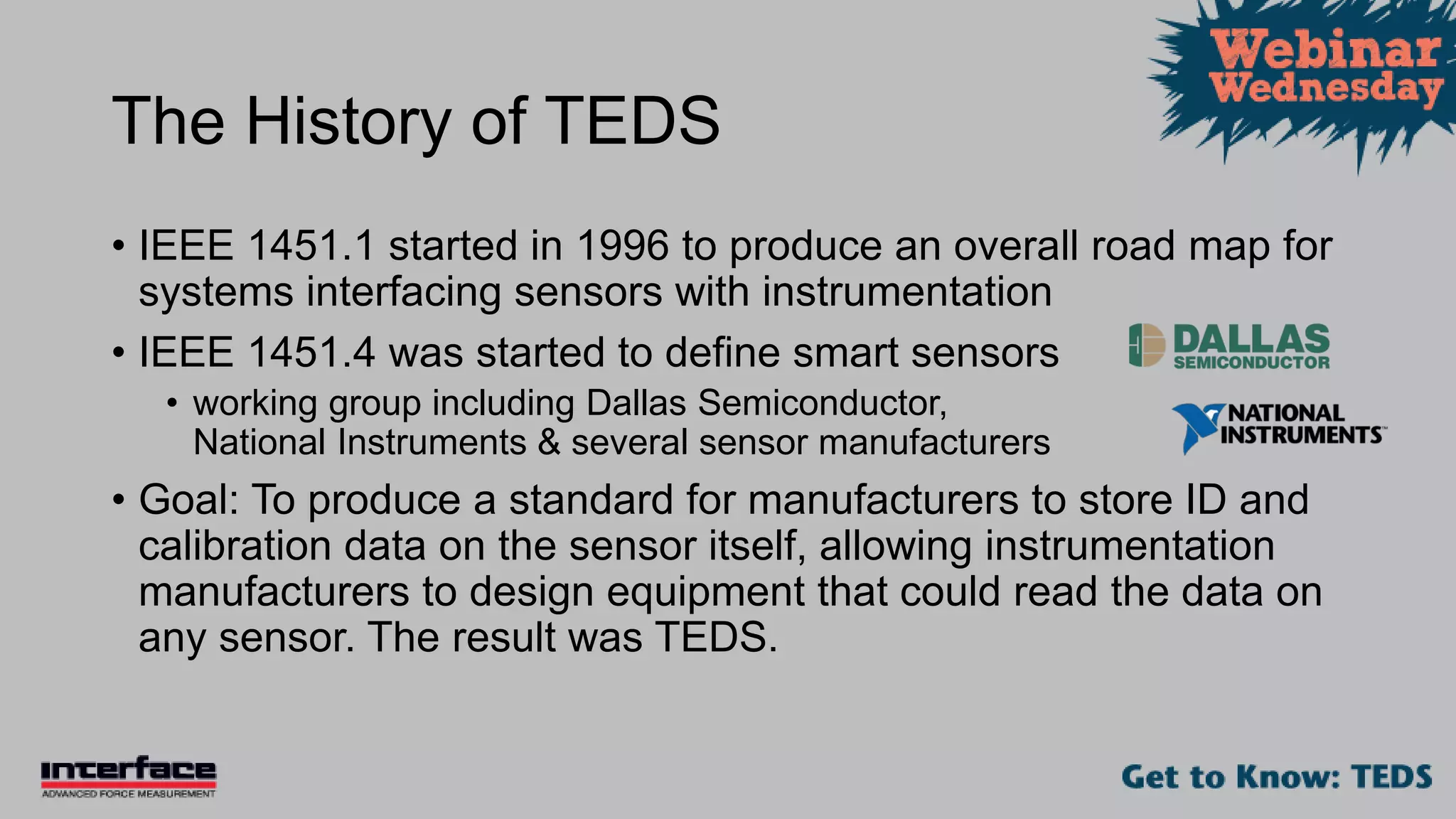 Get to Know TEDS | PPT