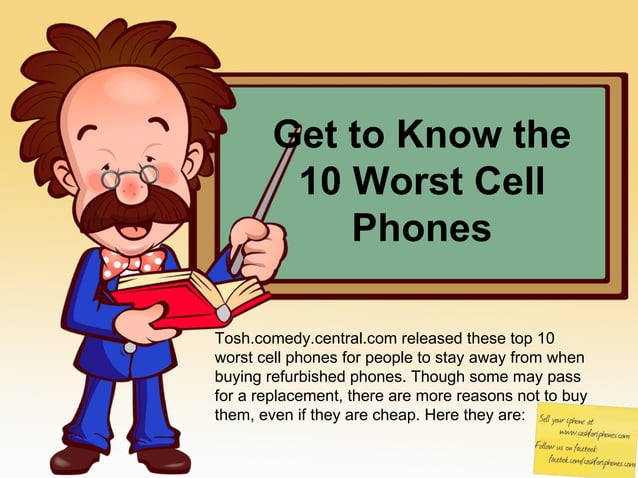 Get to know the 10 worst cell phones | PPT