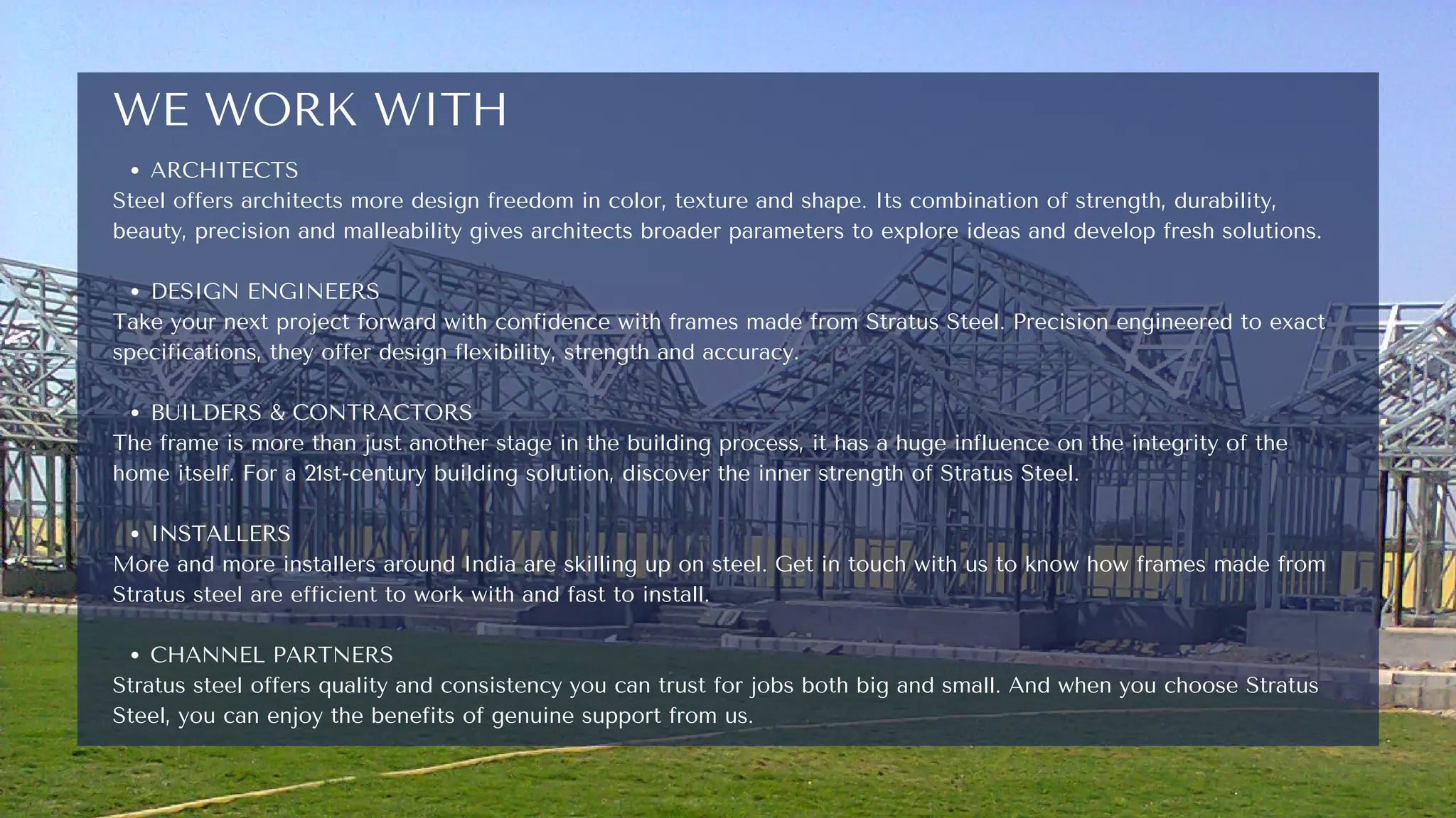Light Gauge Steel Framing - Stratus Steel | PDF