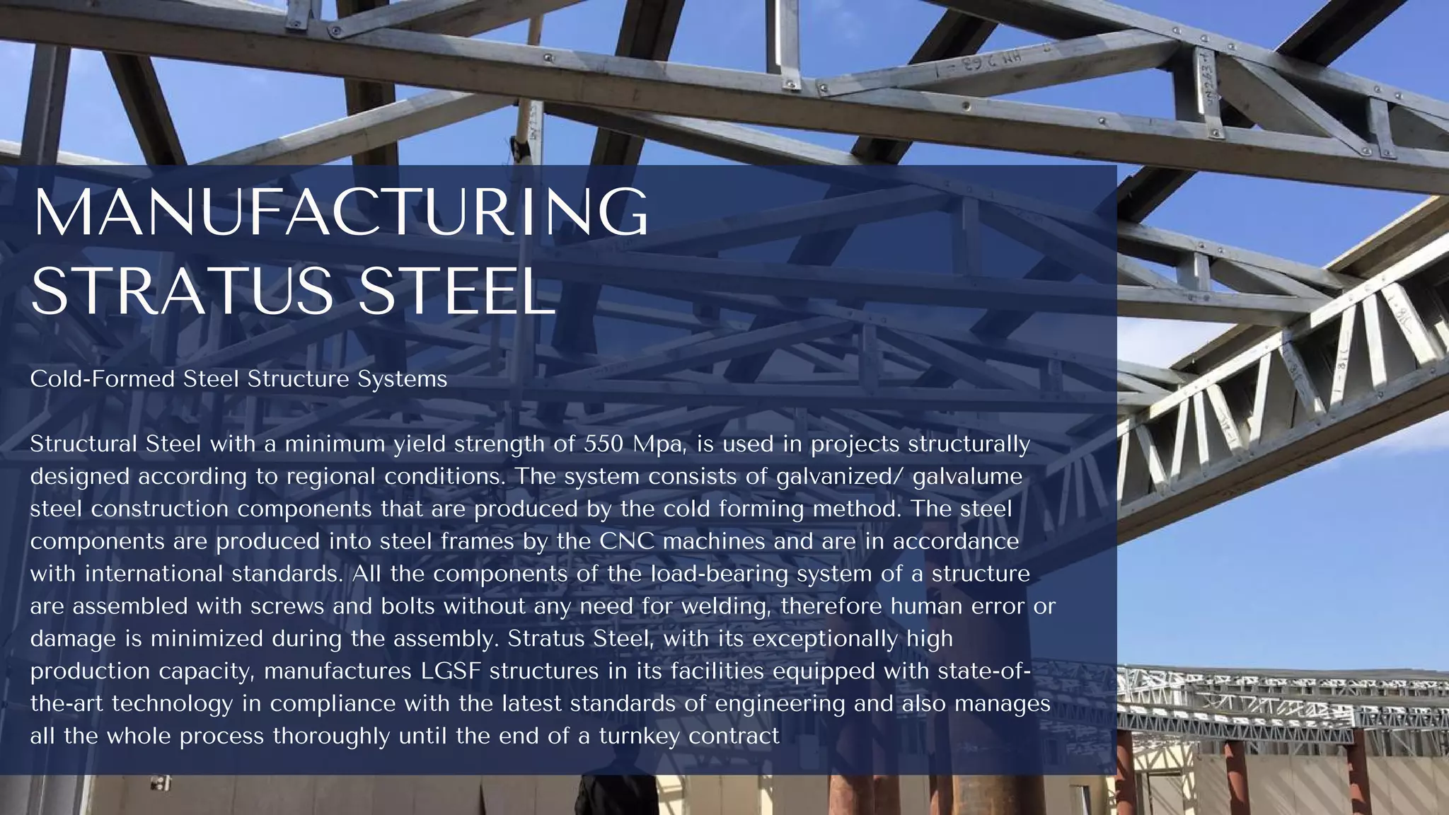Light Gauge Steel Framing - Stratus Steel | PDF