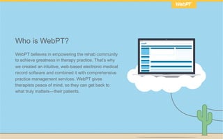 Get to know WebPT | PDF