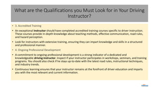 Get to Know Your Driving Instructor Rules and Regulations.pptx