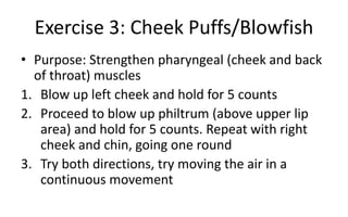 Geting to know your mouth better: Mouth, jaw and cheek exercises o ...