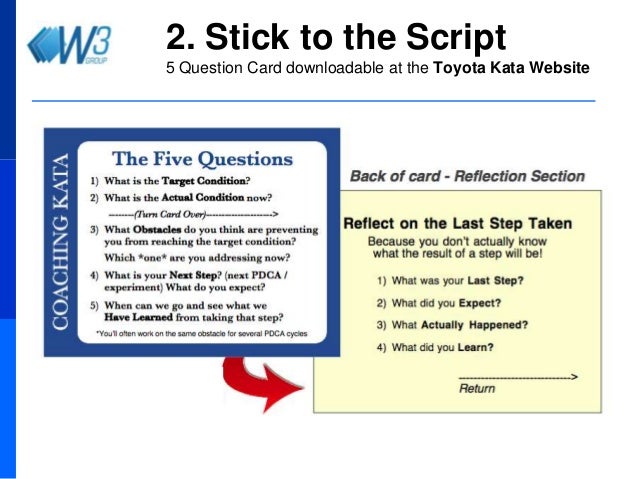 To the Point - 5 Behaviorial Tips to Improve Your Kata Coaching