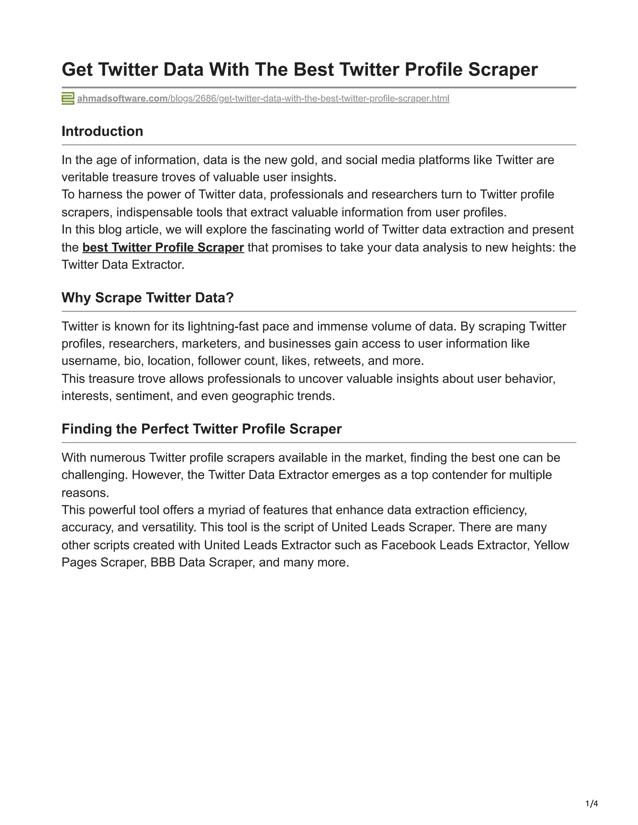 Get Twitter Data With The Best Twitter Profile Scraper.pdf