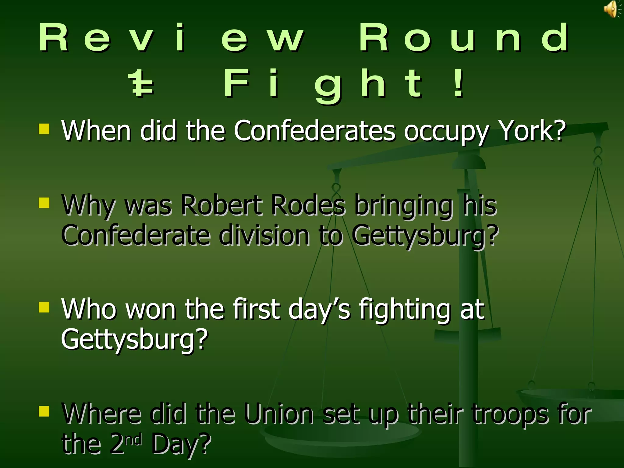 Gettysburg Powerpoint | PPT