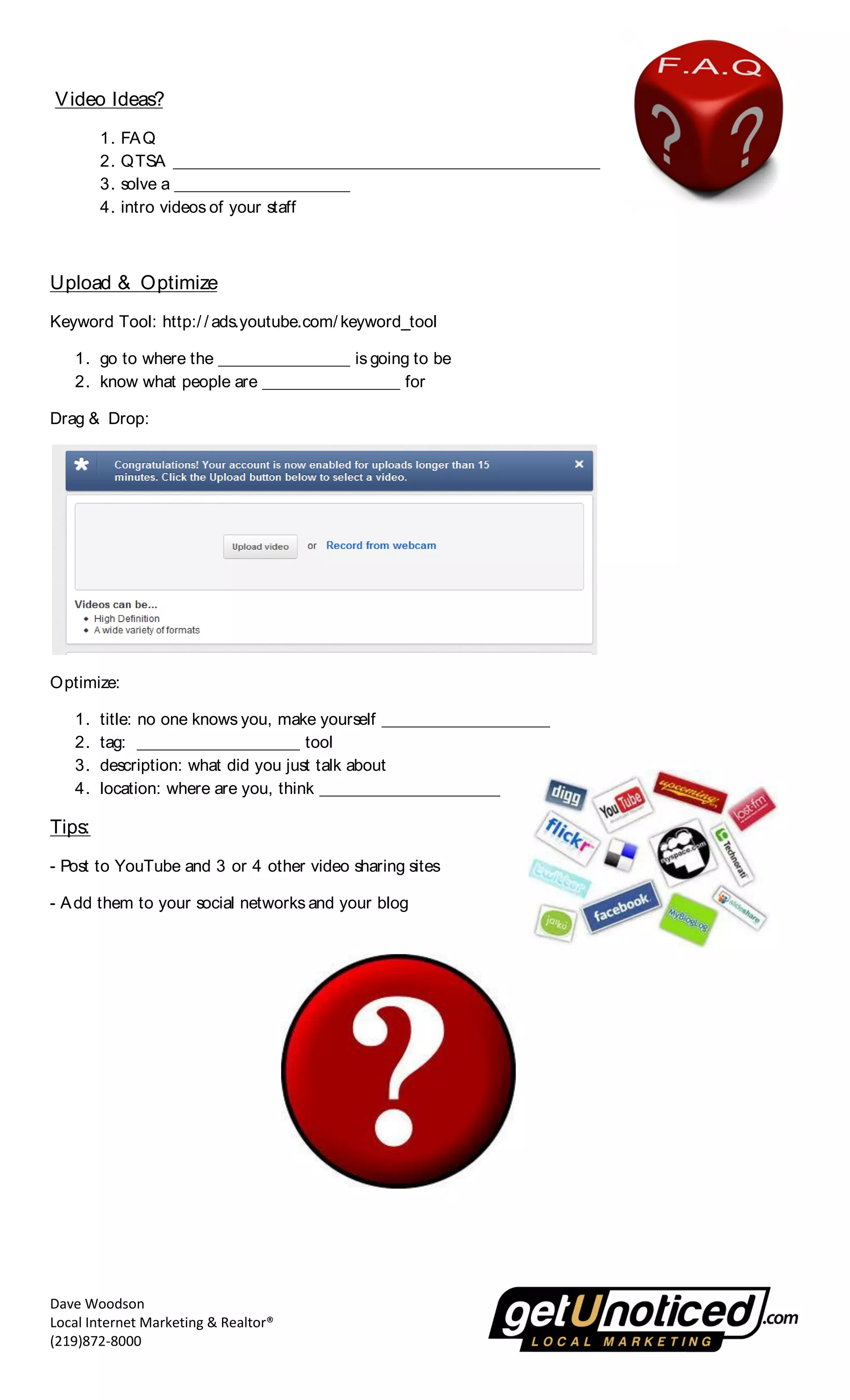 video marketing cheat sheet | PDF | Video Software | Computer Software ...