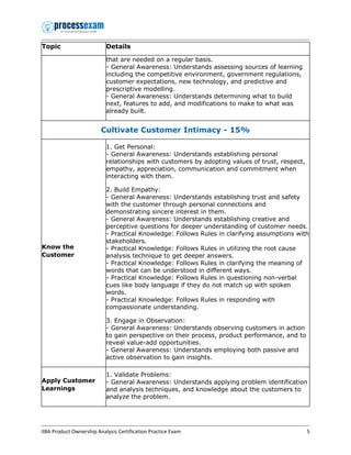 Get Well Prepared for IIBA Product Ownership Analysis (CPOA ...