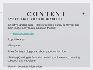 Nonprofits - Get Your Blog On! | PPT