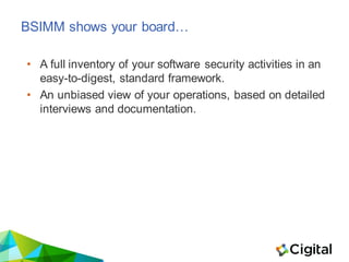 Get Your Board to Say "Yes" to a BSIMM Assessment | PDF