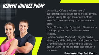 Get your body in shape & Stay healthy with Unitree Pump | PDF